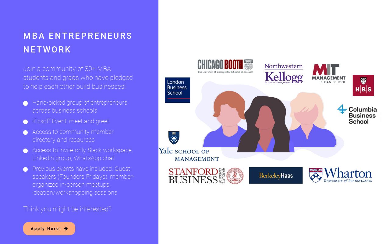 MBA Entrepreneurs Network